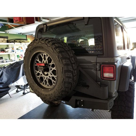 Iron Cross Automotive Stubby Rear Bumper for 18-21 Jeep Wrangler JL ...