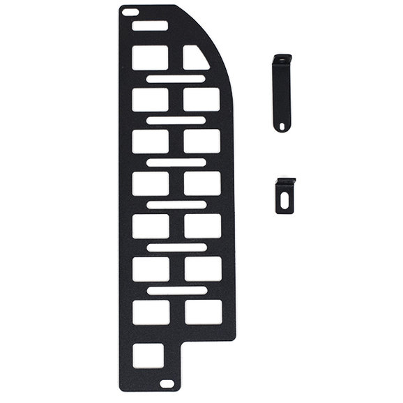 JCR Offroad JTIMP-PC Rear Interior Molle Panel for 20-21 Jeep Gladiator ...