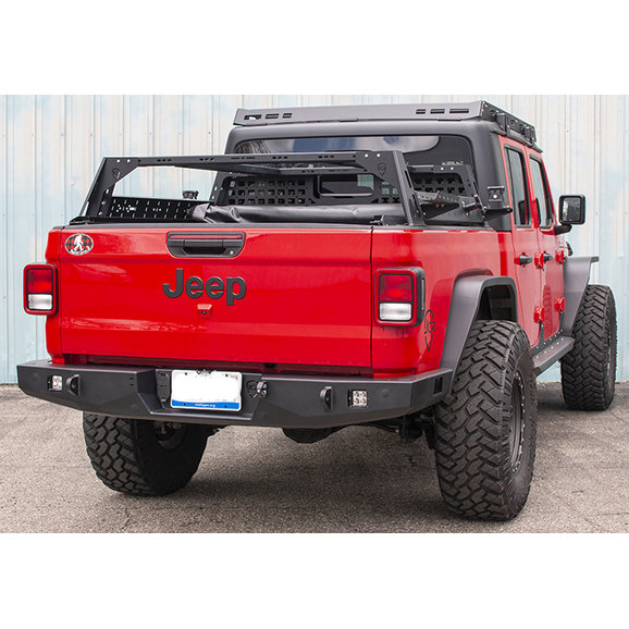 JCR Offroad JTRV-PC Vanguard Rear Bumper in Black for 20-21 Jeep ... JCR Offroad JTRV-PC Vanguard Rear Bumper in Black for 20-21 Jeep ...