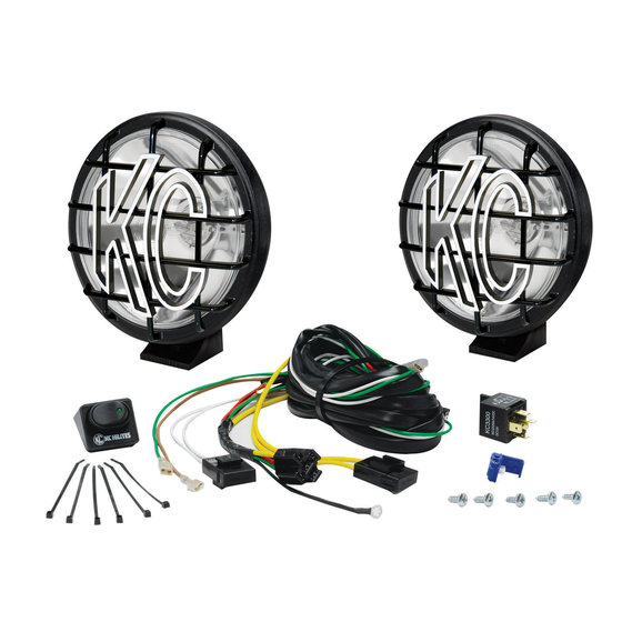 KC HiLiTES 9150 6" Apollo Pro Series 100 Watt Long Range Lamp System ...