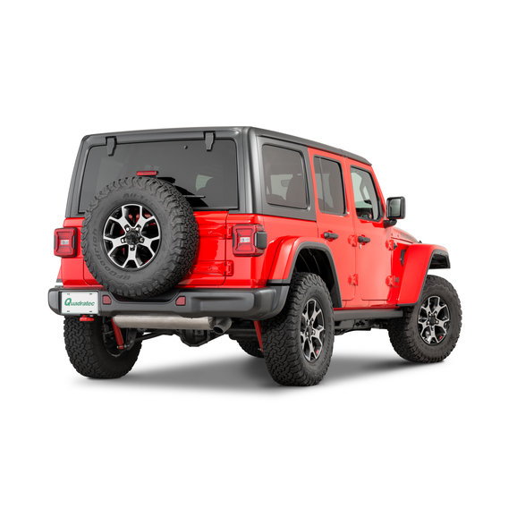 Mopar 82215342 Rubicon Rear Bumper in Steel for 18-20 Jeep Wrangler JL ...