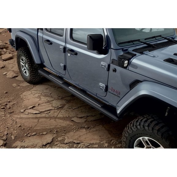 Mopar 82215609 Tubular Side Steps for 2020 Jeep Gladiator JT | Quadratec
