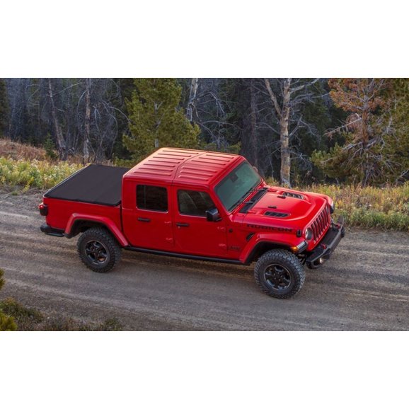 Mopar Soft Fold-Up Tonneau Bed Cover for 20-21 Jeep Gladiator JT for ...