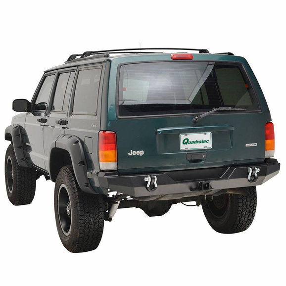 Paramount Automotive 51-0903 Rear Bumper for 84-01 Jeep Cherokee XJ ...