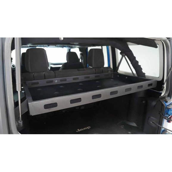 Paramount Automotive 81-10103 Interior Rear Cargo Basket for 07-18 Jeep ...