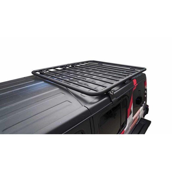 Paramount Automotive 81-20802 Flat Roof Rack for 18-22 Jeep Wrangler JL ...