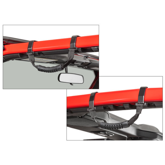 Quadratec Grab Handles For 18 20 Jeep Wrangler Jl And Gladiator Jt