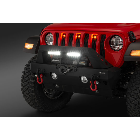 Quadratec 1x6 Stealth LED Light Bar Pair | Quadratec