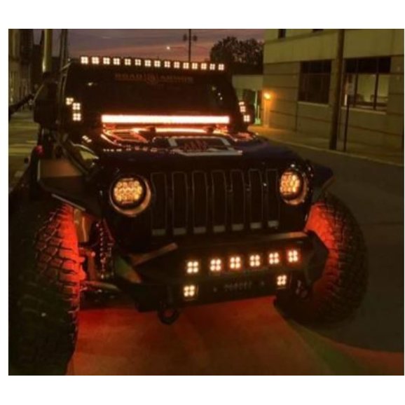 Quake LED Light Bridge with 4" 30w Pods Kit | Quadratec