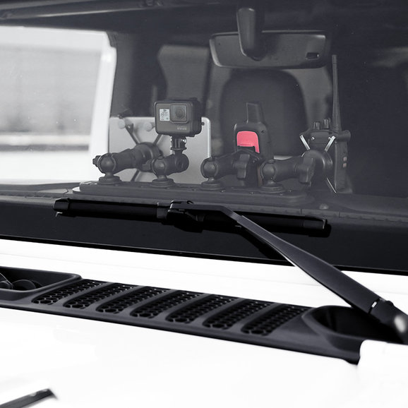 Ram Mounts RAM-DT-204-TRACK-A12U Tough-Track for 18-22 Jeep Wrangler JL ...