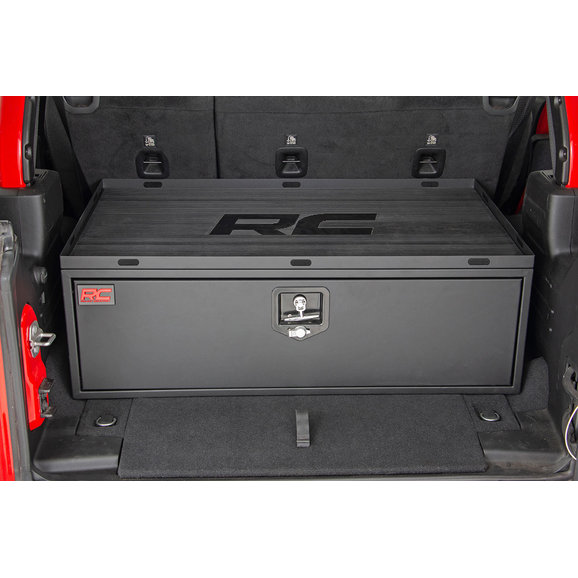 Rough Country 99030 Rear Storage Box for 18-22 Jeep Wrangler JL | Quadratec
