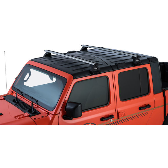 Rhino-Rack Vortex RL110 Gutter-Mount 2 Bar Roof Rack for 18-22 Jeep ...