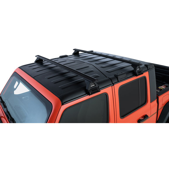 Rhino-Rack Vortex RL110 Gutter-Mount 2 Bar Roof Rack for 18-22 Jeep ...