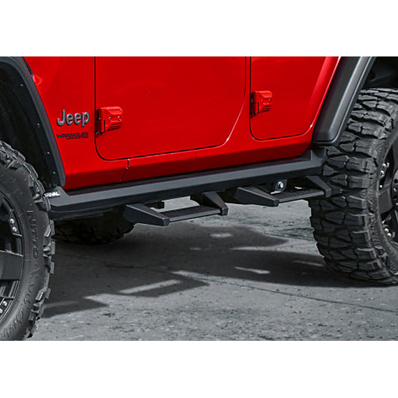 Rival 4x4 2D.2708.1 Detachable Drop Steps for RIVAL Side Rock Rails for ...