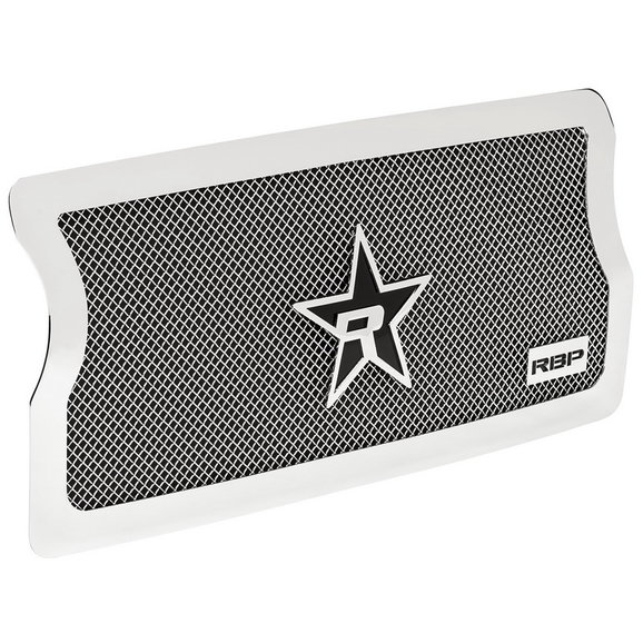 Rolling Big Power RL Series Smooth Frame Grille for 18-20 Jeep Wrangler ...