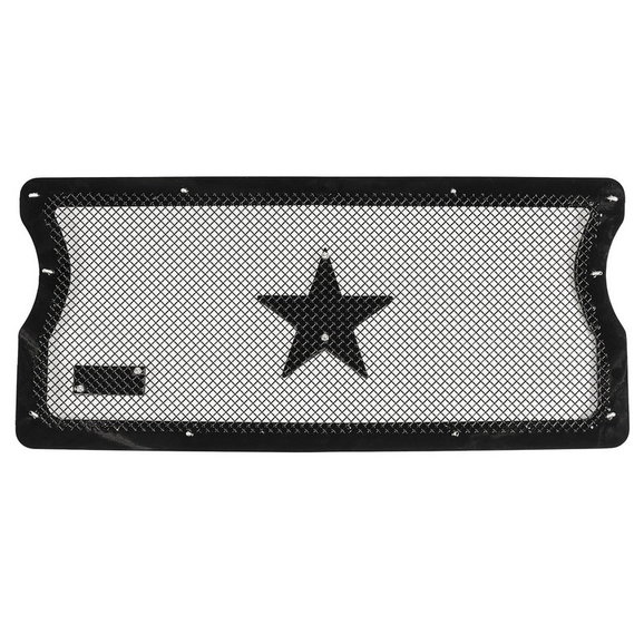 Rolling Big Power RL Series Smooth Frame Grille for 18-20 Jeep Wrangler ...