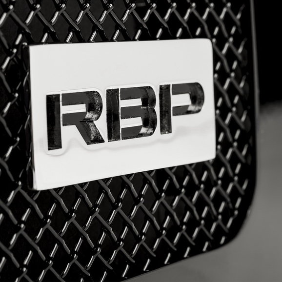 Rolling Big Power RL Series Smooth Frame Grille for 18-20 Jeep Wrangler ...