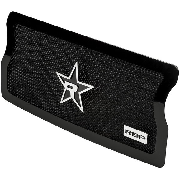 Rolling Big Power RL Series Smooth Frame Grille for 18-20 Jeep Wrangler ...