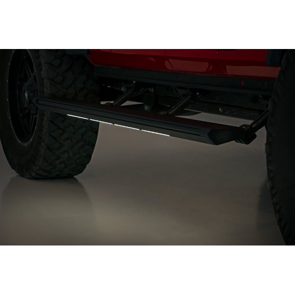 Rough Country PSB41820 RETRACT Electric Running Board Steps for 18-22 ...