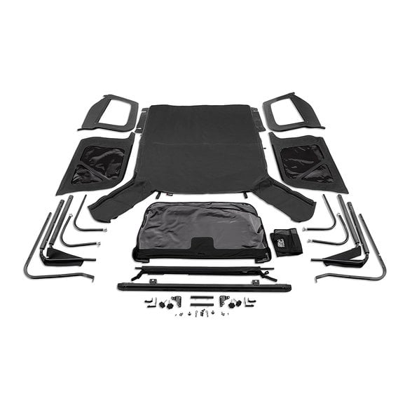 Rugged Ridge 13783.35 Complete Soft Top w/Frame for 97-06 Jeep Wrangler ...