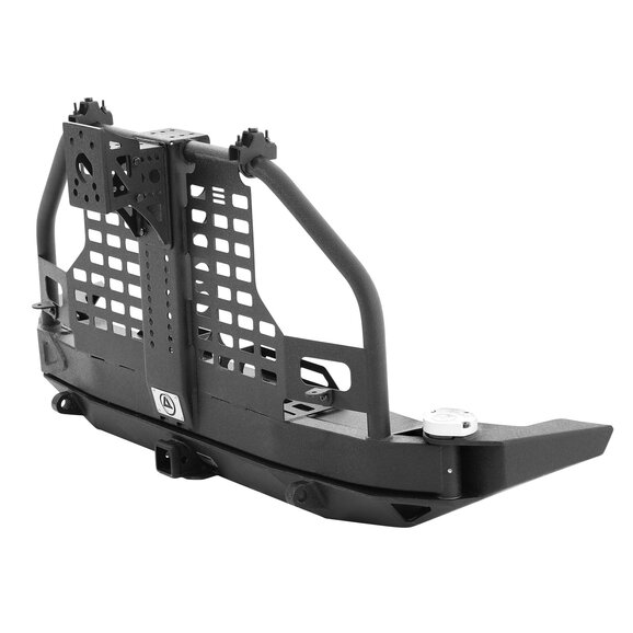 Smittybilt SB76896 XRC Atlas Rear Bumper with Tire Carrier for 07-18 ...