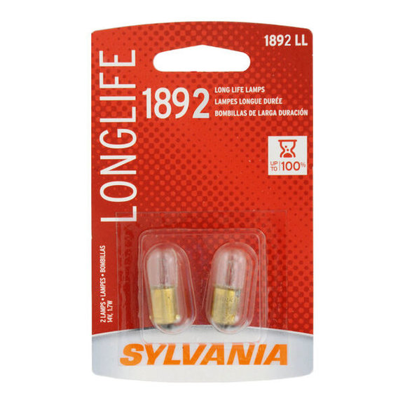 Sylvania 1892LL.BP2 Long Life Mini Bulb 2 Pack | Quadratec