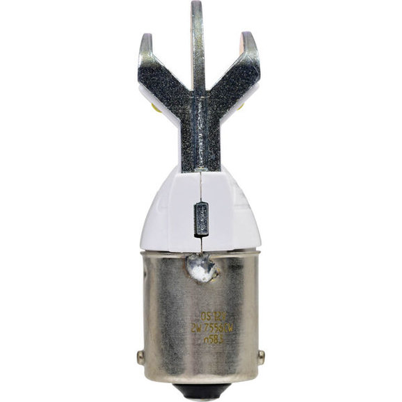 Sylvania 7506LED.BP2 #7506 White Zevo LED Mini Bulb 2 Pack | Quadratec