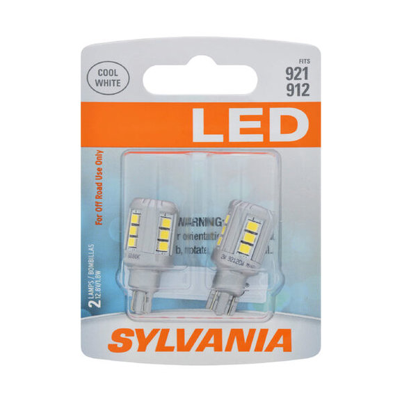 Sylvania 921SL.BP2 #921 White SYL LED Mini Bulb 2 Pack | Quadratec