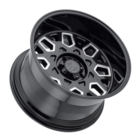 Black Rhino Predator Wheel in Gloss Black with Milled Windows for 07-19 ...