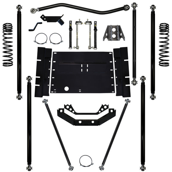 Rock Krawler 5.5 Off Road Pro Long Arm System with 12" Stretch for 97 ...