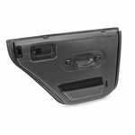 Rugged Ridge 11509.02 Rear Half Doors for 07-18 Jeep Wrangler Unlimited JK 4 Door | Quadratec