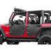 Rugged Ridge 11509.02 Rear Half Doors for 07-18 Jeep Wrangler Unlimited JK 4 Door | Quadratec