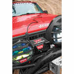 WARN 86245 VR8000 Winch with 94' Wire Rope and Roller Fairlead | Quadratec