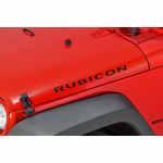 Mopar "Rubicon" Hood Decal for 07-18 Jeep Wrangler JK | Quadratec