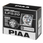 PIAA LP530 Series SAE 3.5" LED Lamp Kit White Wide Spread Fog Beam Pair | Quadratec