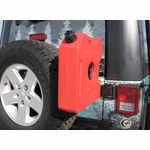 Garvin 66400 Passenger Side Rotopax Can Mount for 07-18 Jeep Wrangler ...
