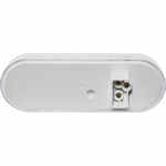 Truck-Lite 6051 Oval LED Stop / Turn / Tail Light in Clear Lens Red ...