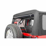 Quadratec Rear Window Roll Up Straps and Soft Top Tie Down Kit for 07 ...