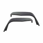 JCR Offroad JKFX-V-PC Vanguard Front Full Width Fender Flares in Black ...