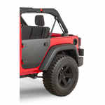 JCR Offroad Rear Crusader Aluminum Trail Doors for 07-18 Jeep Wrangler Unlimited JK 4 Door ...