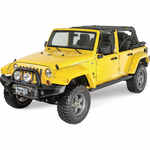 Mopar 82210562AD Tubular Side Steps in Satin Black for 07-18 Jeep ...