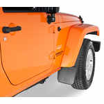 Mopar 82210233 Jeep Logo Front Splash Guards for 07-18 Jeep Wrangler JK ...
