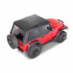 Bestop Trektop NX Soft Top with Upper Doors for 97-06 Jeep Wrangler TJ ...