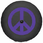 Boomerang Enterprises Peace Sign Logo Tire Cover for 18-20 Jeep ...
