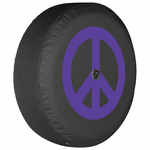 Boomerang Enterprises Peace Sign Logo Tire Cover for 18-20 Jeep ...