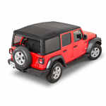 Mopar 82215915 Sailcloth Soft Top Kit for 18-24 Jeep Wrangler JL ...