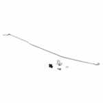 Kentrol 30594 Stainless Steel Hood Prop Rod for 07-18 Jeep Wrangler JK ...