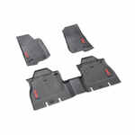 Mopar All-Weather Front & Rear Floor Liner Set for 18-24 Jeep Wrangler ...