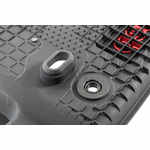 Mopar All-Weather Front & Rear Floor Liner Set for 18-24 Jeep Wrangler ...