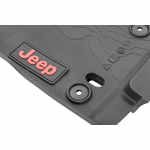 Mopar All-Weather Front & Rear Floor Liner Set for 18-24 Jeep Wrangler ...